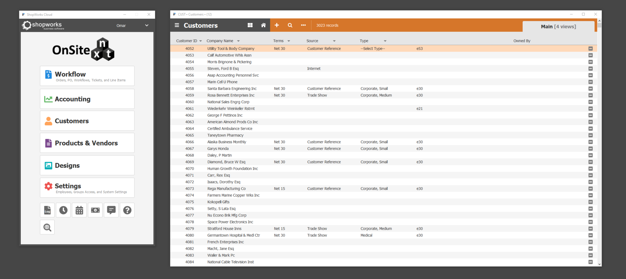 OnSite NXT - Better UI/UX | ShopWorks